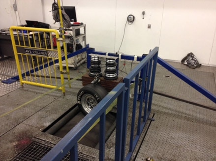 Tyre Testing Rig For University Of Bath Race Team