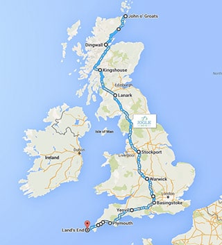 Gary in Mammoth Cycling Challenge For Cancer Centre - LG Motion Ltd